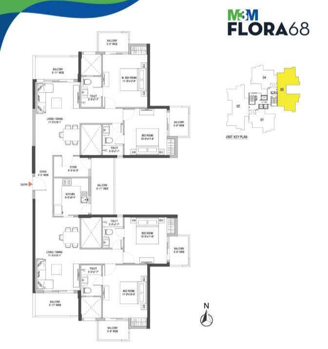 M3M Flora 68 | Sector - 68, Gurgaon | 2, 3 & 4 BHK Apartments